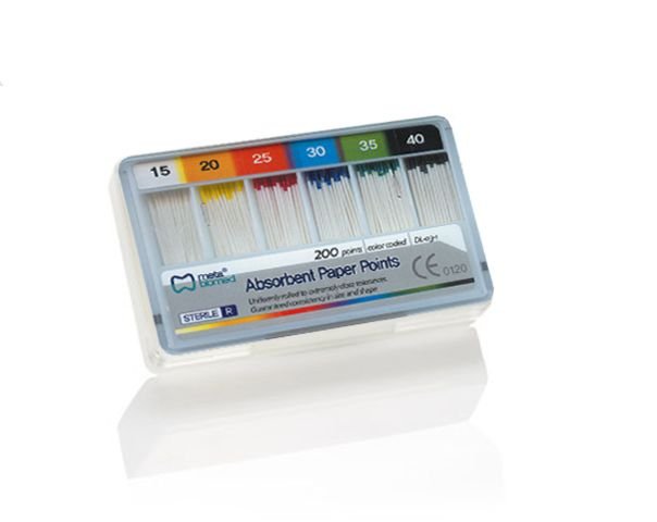 PAPER POINTS AÇILI 40 - META BIOMED - Kanal Kurutma Kağıtları