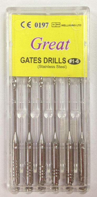 GATES DRILLS - GREAT - Kanal Eğeleri - Gates Drills